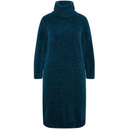 Ulla Popken Strickkleid Damen Gr&ouml;&szlig;e M/L petrol