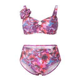 Ulla Popken Bikini Damen Gr&ouml;&szlig;e XL pink
