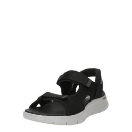 Skechers Sandale 'GO WALK' Herren Gr&ouml;&szlig;e 42 schwarz / wei&szlig;