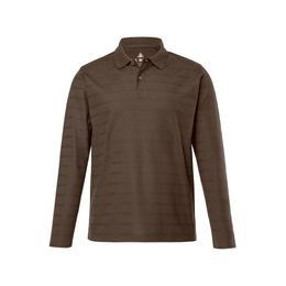 JP1880 Poloshirt Herren Gr&ouml;&szlig;e 7XL dunkelbraun