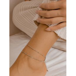 Hey Happiness Foot Jewelry 'Duo Mix' female size One size Silver