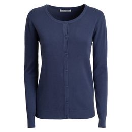 Influencer Strickjacke Damen Gr&ouml;&szlig;e L marine