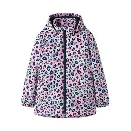 name it Jacke 'NKFMaxi' M&auml;dchen Gr&ouml;&szlig;e 158 hellblau / eosin / schwarz