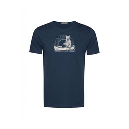GREENBOMB Shirt 'Spice Bear Canoe' male size L Navy
