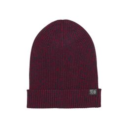 s.Oliver M&uuml;tze Herren Gr&ouml;&szlig;e 55/60 dunkelblau / cranberry
