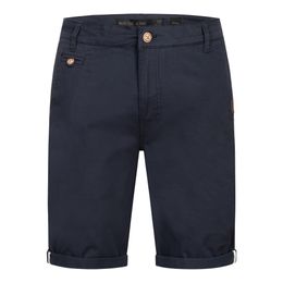 INDICODE JEANS Chino Pants 'Creel' male size 33 marine blue / Umbra / Red / White