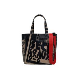 DOGO Shopper 'DOGO Umh&auml;ngetasche Tag Bag - Supper BlackWhite' Damen Gr&ouml;&szlig;e One Size schwarz