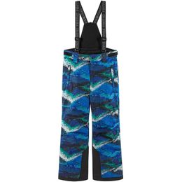Reima Skihose ' Wingon ' Jungen Gr&ouml;&szlig;e 104 nachtblau / gr&uuml;n / wei&szlig;