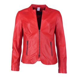 JCC Lederjacke 'Lida' Damen Gr&ouml;&szlig;e L rot Sommerjacke