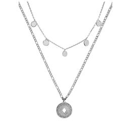 PURELEI Kette 'Kohala' Damen Gr&ouml;&szlig;e 40 / 45 silber
