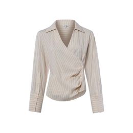 Mbym Bluse Gerri in beige marine | Gr.: L