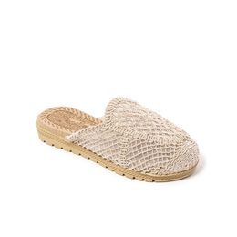 Brasileras Hausschuh 'Suna' Damen Gr&ouml;&szlig;e 40 beige