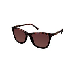 GUESS Sonnenbrille Damen Gr&ouml;&szlig;e 55 braun