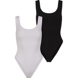 Urban Classics Body in white+black | Gr.: XL