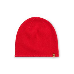Camel Active Strickbeanie aus Kaschmir Damen Gr&ouml;&szlig;e 55/60 rot