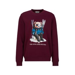 19V69 Italia Sweatshirt 'Nico' male size XL Blue / Red / White