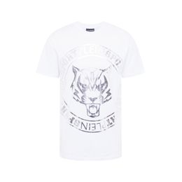 Plein Sport Shirt male size S Silver / White