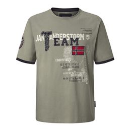 Jan Vanderstorm T-Shirt 'S&ouml;lve' Herren Gr&ouml;&szlig;e 6XL Gro&szlig;e Gr&ouml;&szlig;en khaki