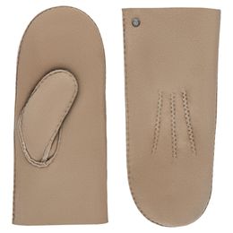 Roeckl Mittens 'OSLO' female size M Dark beige