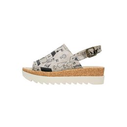 DOGO Sandale 'DOGO Gigi - Toy Houses' Damen Gr&ouml;&szlig;e 39 beige