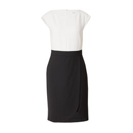 s.Oliver BLACK LABEL Etuikleid Damen Gr&ouml;&szlig;e 38 schwarz / wei&szlig;