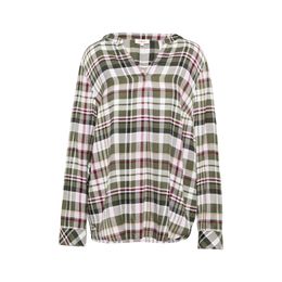 s.Oliver Bluse Damen Gr&ouml;&szlig;e 5XL gr&uuml;n / wei&szlig;