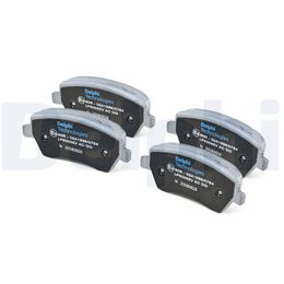 DELPHI Bremsbelagsatz, Scheibenbremse lp5005ev f&uuml;r DACIA RENAULT