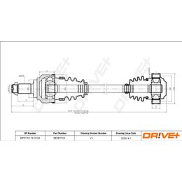 DR!VE+ Antriebswelle dp2110100124 f&uuml;r BMW