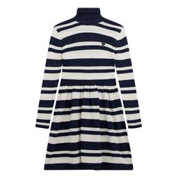 GUESS Kleid M&auml;dchen Gr&ouml;&szlig;e 164 navy / wollwei&szlig;