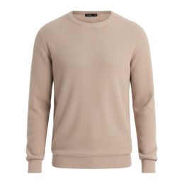 Ombre Pullover 'OM-SWSW-0142' Herren Gr&ouml;&szlig;e XL beige