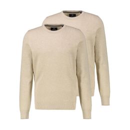Lerros Pullover 'Basic' Herren Gr&ouml;&szlig;e XL beige