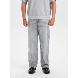 Dxnmxrk Jeans 'DXHector Relaxed Fit Jeans Grey' Herren Gr&ouml;&szlig;e 29 grau