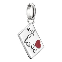 Thomas Sabo Anh&auml;nger 'Liebesbrief' Damen Gr&ouml;&szlig;e One Size rot / silber