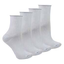 4 Paar Damen Bambus Sensory Socken - Weiche nahtlose Socken f&uuml;r den ganzen Tag Komfort