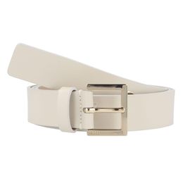 BOSS Belt 'Ivy' female size 85 Beige / Gold