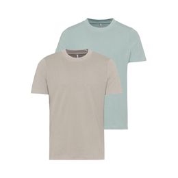 Kangaroos T-Shirt Herren Gr&ouml;&szlig;e M grau / mint