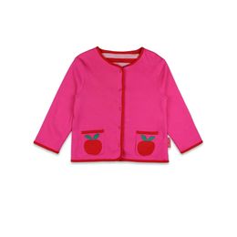 Toby tiger Sweatjacke 'Apfel' M&auml;dchen Gr&ouml;&szlig;e 110 pink