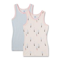 Sanetta Undershirt girl size 116 Light blue / Rose / Light pink / Black