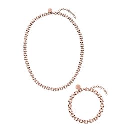Purelei Schmuckset 'Beginnings' Damen Gr&ouml;&szlig;e 40 / 45 cm rosegold