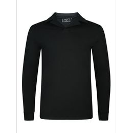 SikSilk Poloshirt Herren Gr&ouml;&szlig;e L schwarz