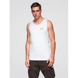 Ombre Shirt male size S Dark yellow / Petrol / Black / White
