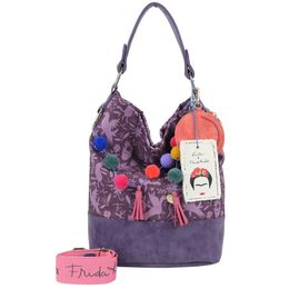Fritzi aus Preussen Fritzi Aus Preu&szlig;en Tasche 'Fritzi x F. Kahlo' Izzy07 Limited Nature Folk Damen Gr&ouml;&szlig;e One Size lila