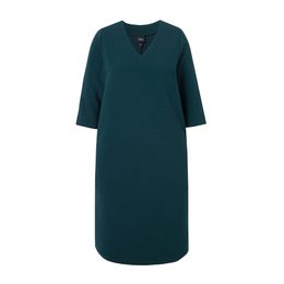 Ulla Popken Kleid Damen Gr&ouml;&szlig;e 50/52 dunkelgr&uuml;n Sommerkleid