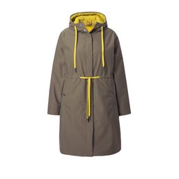 Ulla Popken &Uuml;bergangsmantel Damen Gr&ouml;&szlig;e M/L gelb / oliv