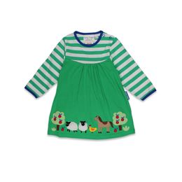 Toby tiger Kleid 'Bauernhof' M&auml;dchen Gr&ouml;&szlig;e 92 gr&uuml;n