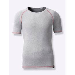 w&auml;schepur men Herren Shirt, grau-meliert, Gr&ouml;&szlig;e 6