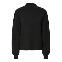 Y.A.S YAS Pullover 'YASHama' Damen Gr&ouml;&szlig;e M schwarz