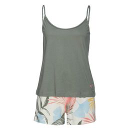 Vivance By Lascana Shorty Damen Gr&ouml;&szlig;e XS hellblau / gelb / oliv / melone / wei&szlig; Sommerkleid