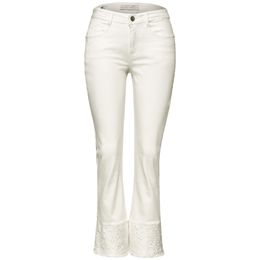 Street One Jeans female size 28 White denim