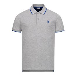 U.S. Polo Assn. Shirt male size XXXL marine blue / Grey